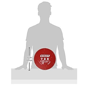 Freud D12100X 100 Tooth Diablo Ultra Fine Circular Saw Blade for Wood and Wood Composites, 12-Inch