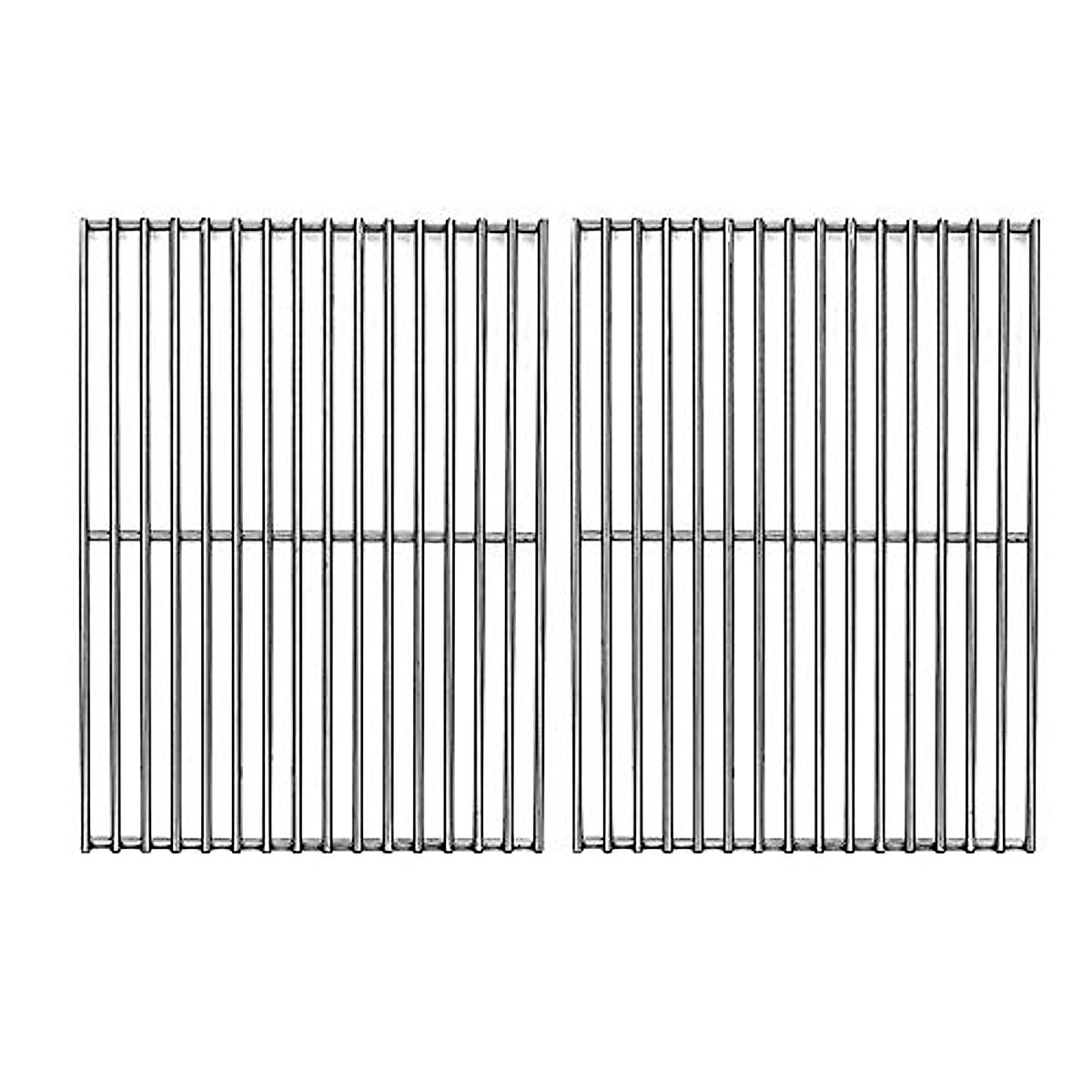 Votenli S6666B (2-Pack) 19" Stainless Steel Cooking Grid Grates for Bakers and Chefs ST1017-012939, ST1017-012939,Brinkmann 810-8401-S, 810-8532-F, 810-8534-S,Broil-Mate, Charmglow, Gas Grill