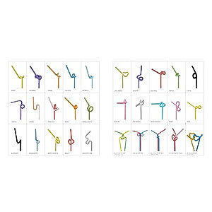 400 Count 10.2 Inch Colorful Flexible Plastic Drinking Straws,Bendable Long Thick Disposable Artical Straws,for Party,for Use with Any Jumbo Cup or Water Bottle,BAP Free,Diameter 0.24 inch