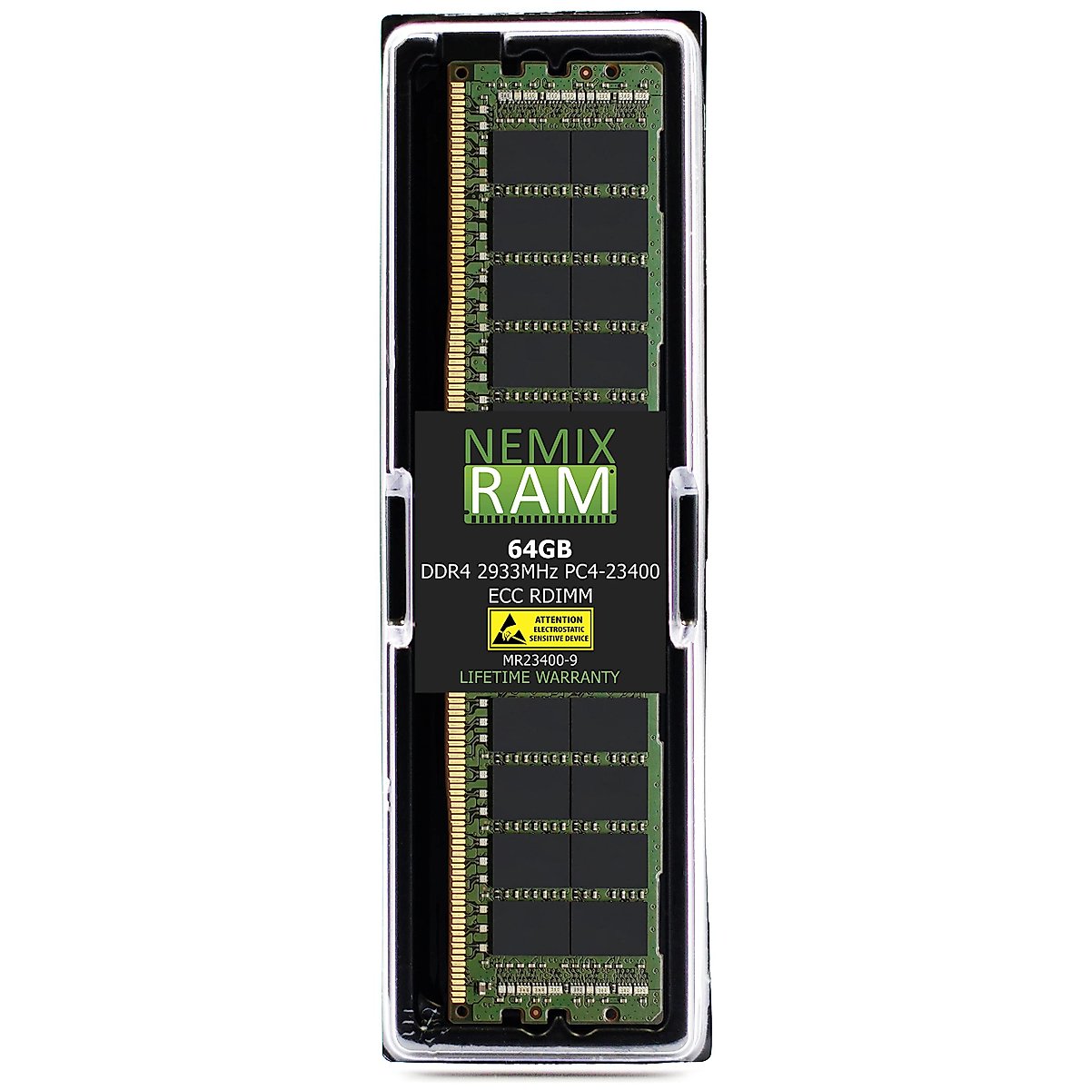 Samsung M393A8G40MB2-CVF 64GB DDR4 2933MHZ PC4-23400 ECC RDIMM 2Rx4 Replacement Memory Upgrade by NEMIX RAM