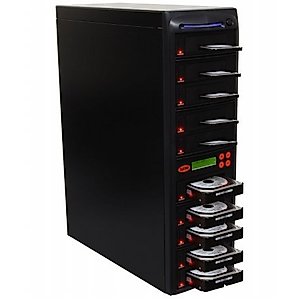 1:9 SATA 2.5" & 3.5" Dual Port/Hot Swap Hard Disk Drive/Solid State Drive (HDD/SSD) Duplicator/Sanitizer - (90MB/sec)