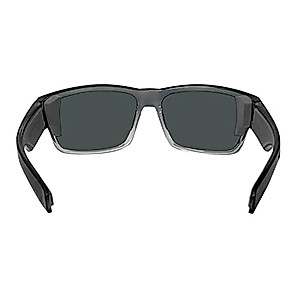 BOMBER Mens Safety Sunglasses, 2 Tone Crystal Frame with Green Mirrored Lens, z87 Compliant, UV Protection, Oversize Lens with Non Slip Foam Lining TR104GM