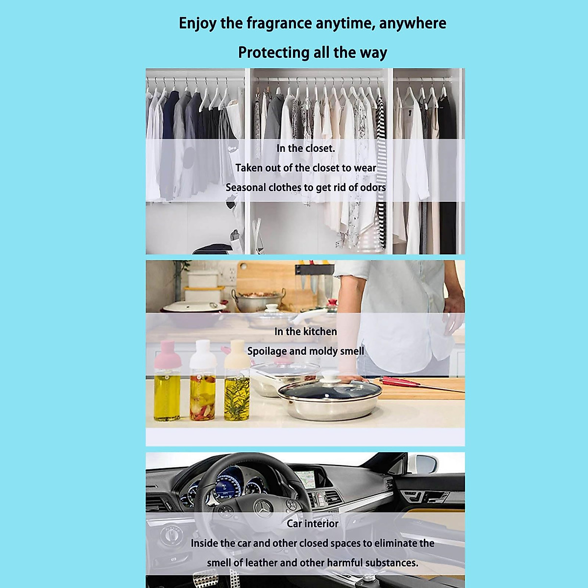 Generic Odor Remover Machine for Smoke Smell, Smoke Odor Remover, Odor Remover for Smoke Smell, Ultimate Odor Remover for Home, Car, Refrigerator, Shoe Cabinet, 11.5*11.5*4.3cm, White