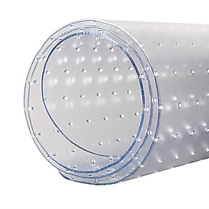 Office Chair Mat for Carpet, Desk Chair Carpet Protector, Plastic Chair Roller Mat Carpet PVC, Glass Chair Mats Carpeted Floors