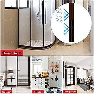 1PCS Door Draft Stopper,Door Sweep for Exterior & Interior Doors,Door Bottom Seal Dust and Noise Insulation Weather Stripping Draft Guard Insulator