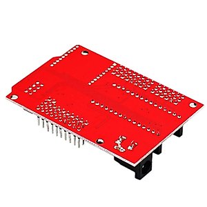 Hailege Nano IO WiFi Shiled for Nano V3.0 ATmega328P IO WiFi Expansion Board Compatible to Zigbee Xbee NRF24L01 Support by 7-12V External Power Supply