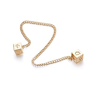 Abitoncc Han Solo Lucky Dice for Millennium Falcon Star Wars Movies Cosplay Costumes Accessories,The Last Jedi Dice Jewelry