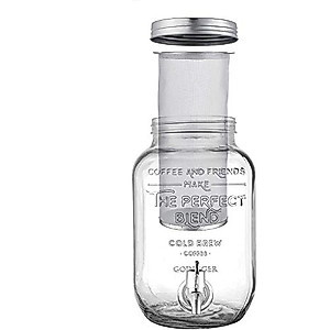 Godinger Cold Brew Coffee Maker, Iced Coffee Dispenser - 1 Gallon (3.78L)