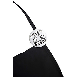 MUNIFICENCE FUNNY GAG GIFT FOR FUTURE DADS, APRON DADDY TO BE GAG GIFT, PERFECT BABY SHOWER GAMES, FUNNY ACTIVITY, GENDER REVEAL.