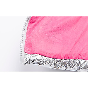 Mud Kingdom Toddler Kids Hooded Vests Jackets Zip-up Lightweight Casual Warm Autumn Winter Silver White 4T