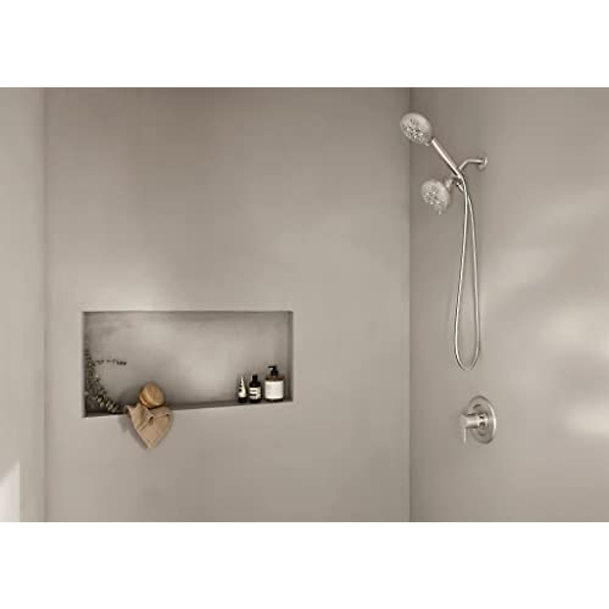 Moen 200C0SRN Hydro Energetix Combination Shower, Spot Resist Brushed Nickel