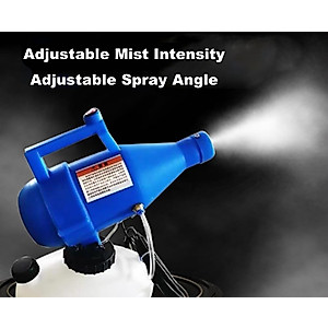 1.2 Gallon ULV Sprayer, Electric Mister, Environmental Atomizer Home Spray Indoor Outdoor Mist Maker for Office Restaurant Hotel Church School Theater Workshop Garden Yard (1pc)