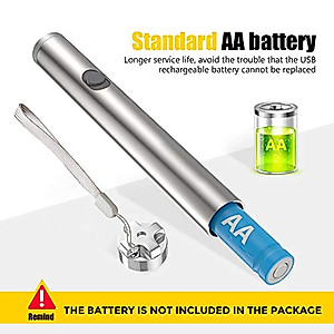 Grafken Interactive Cat LED Light Toys for Indoor Cats and Kittens Play Chase Exercise(2 Pack)