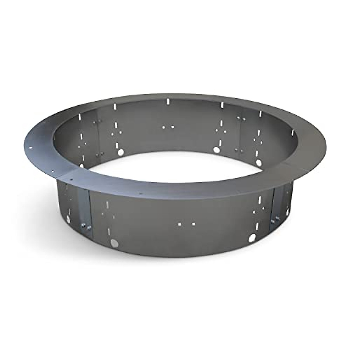 FIREBUGGZ Round Fire Pit Insert, 39" Outside Diameter x 31" Inside Diameter, Heavy Duty Stainless Steel Fire Pit Insert for Outdoors