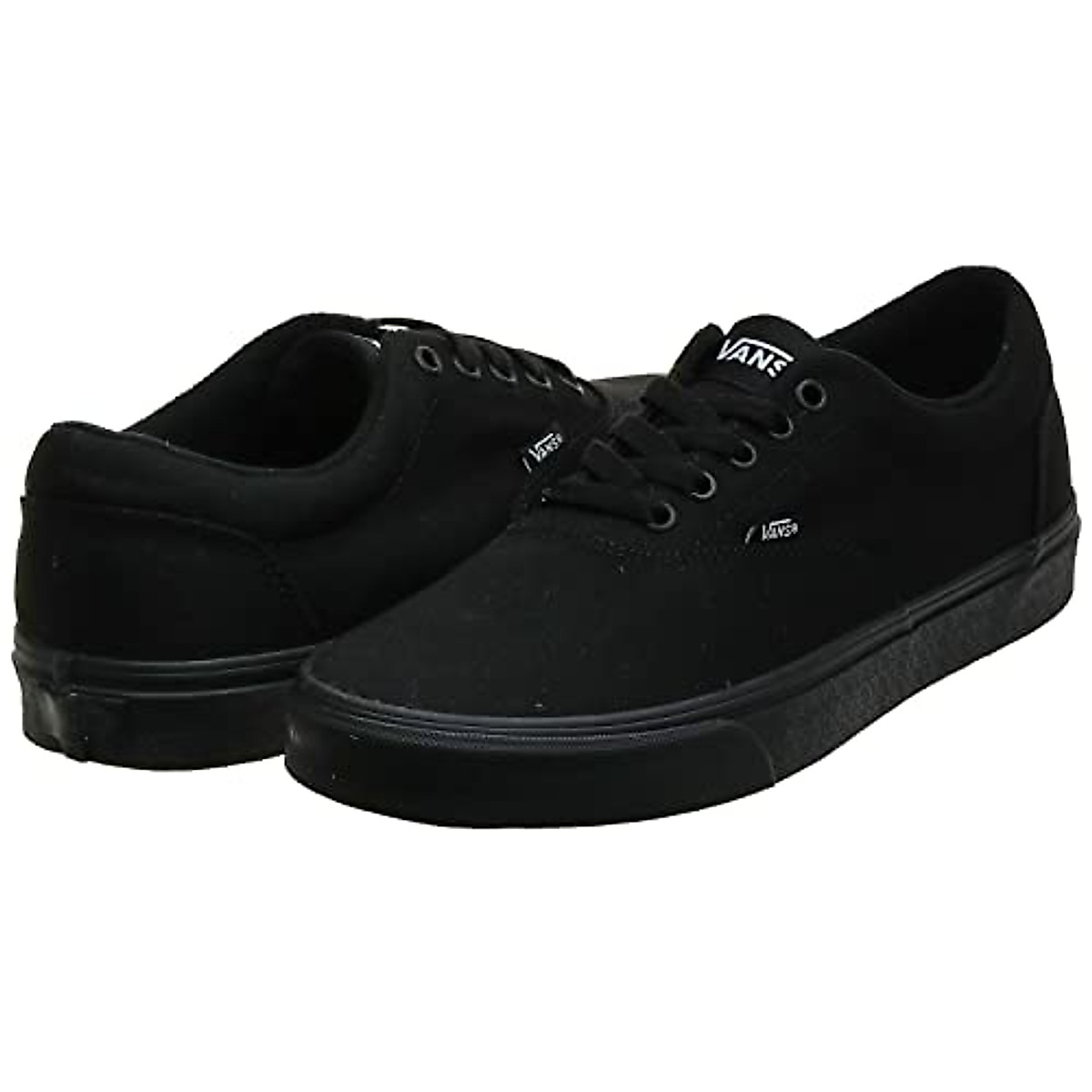 Vans Unisex's ERA Black Black Skate Shoes 10.5 Men US (Black/Black)