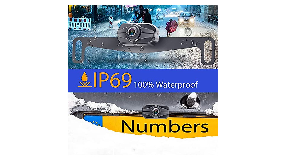 Yakry Wireless Backup Camera 1080P for RV Truck Car