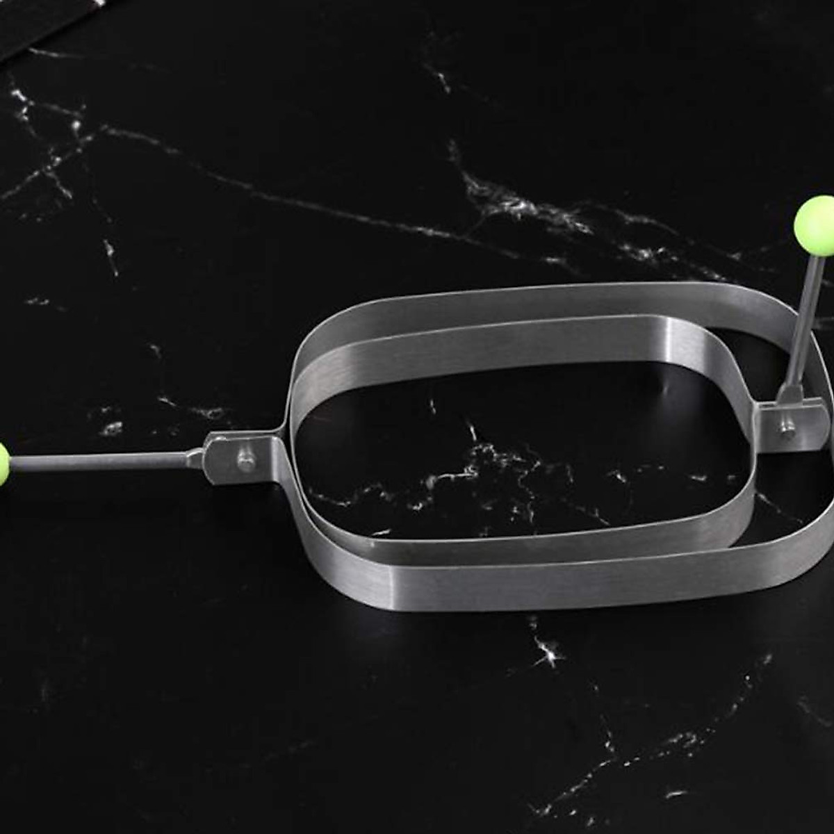 TOPBATHY 5pcs Mousse Rings Cake Baking Egg Rings Stainless Steel Shaper Rectangular Non Stick Pastry Mold Mould for Kitchen Cooking Size M 709ml