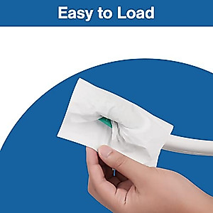 Long Reach Comfort Wipe Toilet Aids Tools, Bottom Wiper, Extends Your Reach Over 15" Grips Toilet Paper or Pre-Moistened Wipes