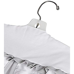 Baby Doll Bedding Unique Crib Diaper Stacker, Grey