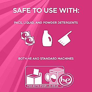 Tide Brights & Whites Odor Rescue, In Wash Odor Eliminator with Oxi, Scent Booster, Removes Odors in a Single Wash, 18 Count (Pack of 2)