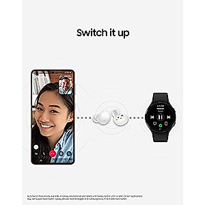 Samsung Galaxy Buds 2 True Wireless Noise Cancelling Bluetooth Earbuds - White (Renewed)