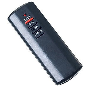 Northwest Electric Fireplace with Wall Mount and Remote, 36 Inch, 36", Black Stainless Steel