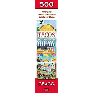 Ceaco - Food Trucks - Taco Truck - 500 Piece Jigsaw Puzzle