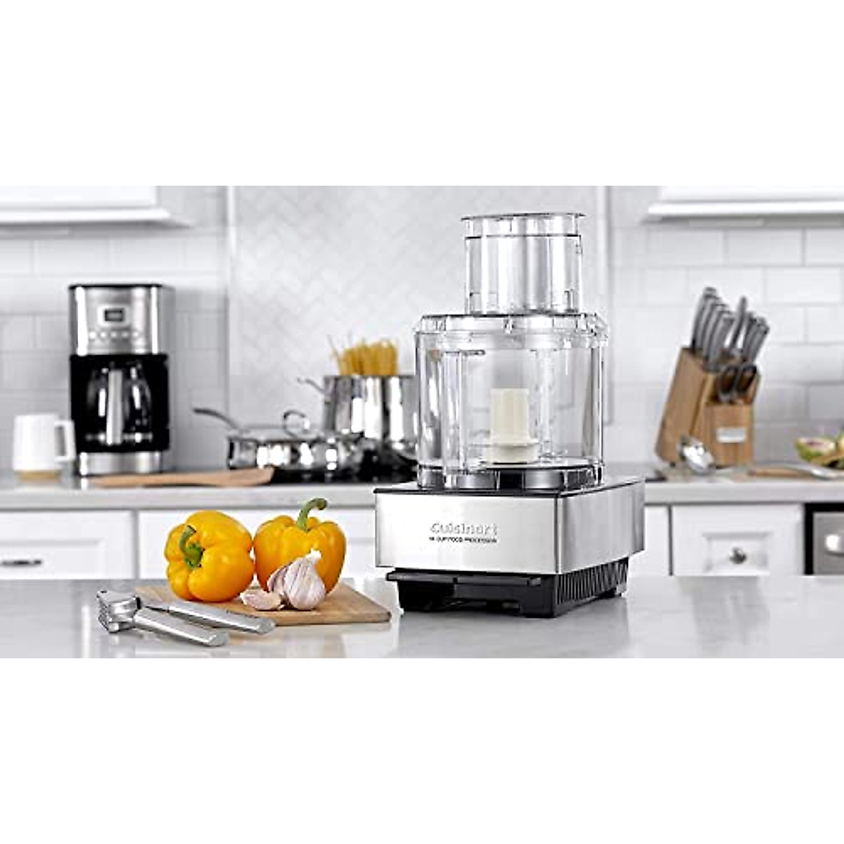 Cuisinart 14 Cup Food Processor, Includes Stainless Steel Standard Slicing Disc (4mm), Medium Shredding Disc, & Stainless Steel Chopping/Mixing Blade, DFP-14BCNY