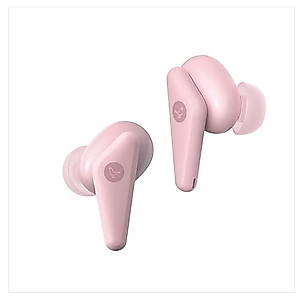 Libratone AIR Color True Wireless Earbuds, Noise Isolation, Bluetooth 5.2, Charging Case, IP54 Dust and Water Resistant, Up to 24 Hours Playback, for Small Ears, Pink