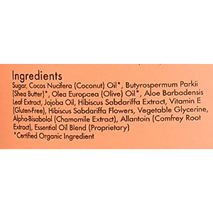 Shea Moisture Sheamoisture Coconut & Hibiscus Hand & Body Scrub, 12 Oz