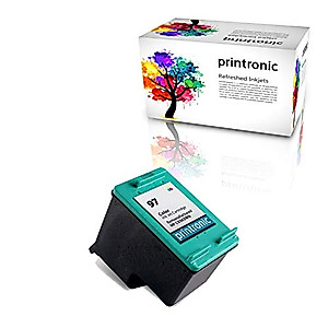 Printronic Remanufactured Ink Cartridge Replacement for HP 97 for Deskjet 460 D4155 5740 6520 6940 9800 Officjet 100 6210 7410 Photosmart 2610 D5060 PSC 1600 2355 (1 Color)