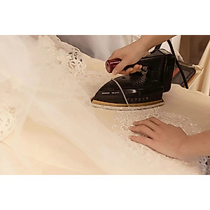 FAIOKAVER Wedding Veils Cathedral Length 1 Tier Sequins Lace Applique with Comb