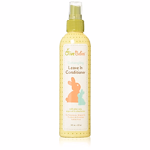Olive Babies Hair Detangling Leave-in Conditioner Spray, 8 Ounce