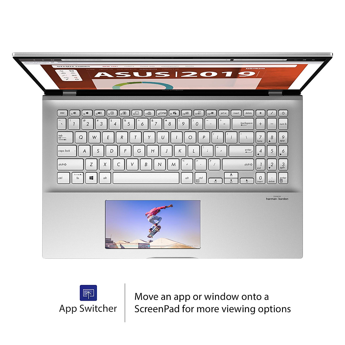 ASUS VivoBook S15 Thin & Light 15.6” FHD, Intel Core i7-8565U CPU, 8GB DDR4 RAM, PCIe NVMe 512GB Teton Glacier SSD, Windows 10 Home, S532FA-PB55, Transparent Silver