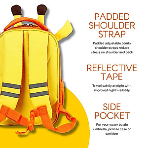 TWISE SIDE-KICK PRESCHOOL BACKPACK FOR KIDS AND TODDLERS (GIRAFFE)