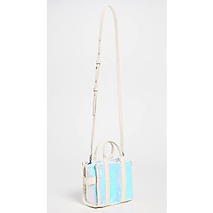 Marc Jacobs Women's The Micro Tote, Iridescent, Clear, One Size