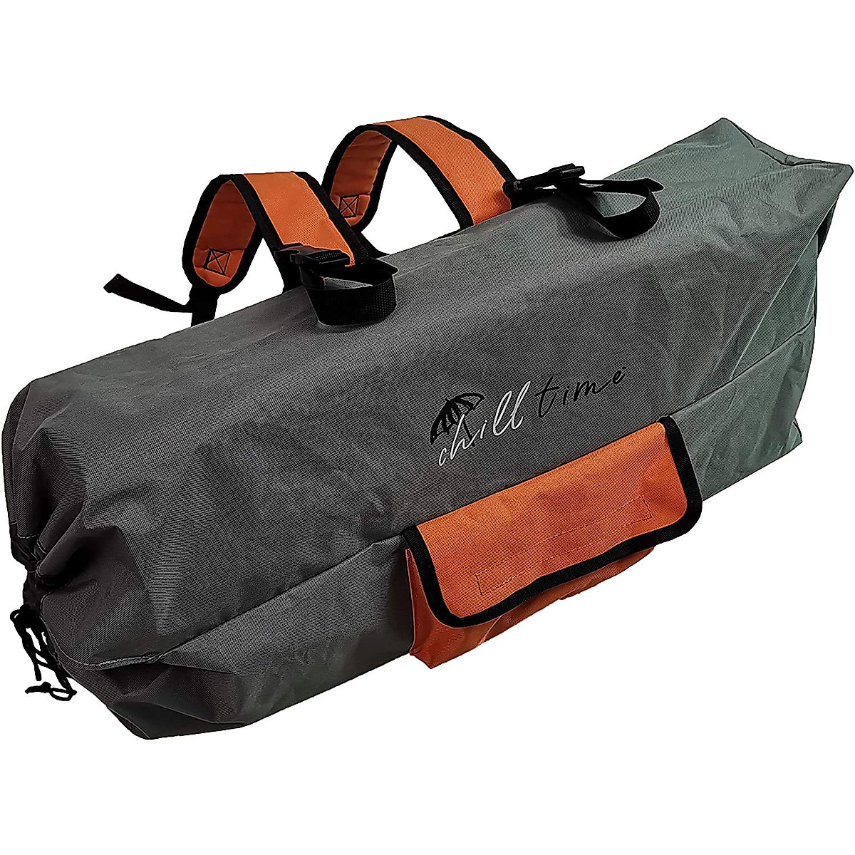 Chill Time Beach Chair, 2-Pack – Lightweight, Heavy Duty Outdoor Folding Chairs, Portable Backpack Carrying Case Included, Padded Armrests & Backrests, Durable Steel Frame Holds up to 300 lbs, RPBC2P