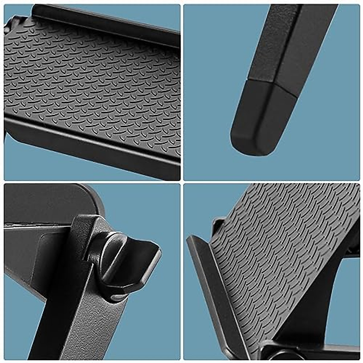 Computer Desktop Stand Riser Holder, Punch-Free Computer Monitor Rack, Vented Metal Desk Shelf for Desk Organizer, Plastic TV Set-top Box Screen Bracket Router Storage Rack (White)