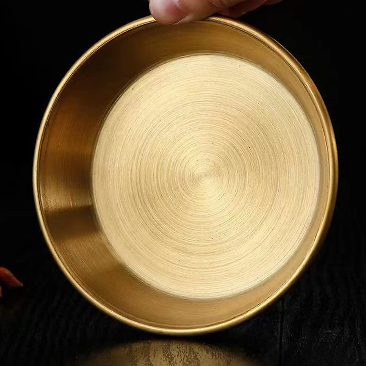 JINJIASUYISU 2Pcs Stainless Steel Sauce Dishes Dip Bowls Seasoning Dishes Sauce Bowl Stainless Steel Golden Dip Bowls Serving Dishes Set For Serving Sushi Sauces And Other Sauces And Seasonings