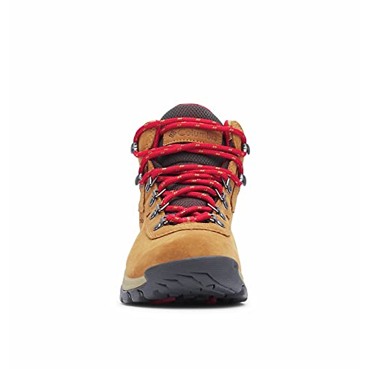 Columbia Women's Newton Ridge Plus Waterproof Amped, Elk/Mountain Red, 9