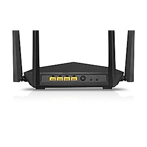 NEXXT Dual-Band Wireless Wi-Fi Router for Home Office Internet and Gaming Long Range Router 1200Mbps Fast Ethernet with Signal Amplifying Antenna