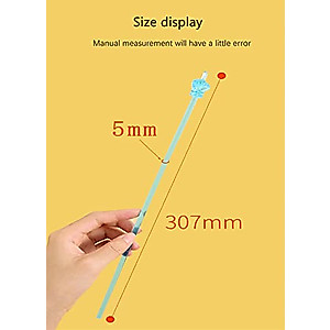 10PCS Children Finger Reading Stick Point Reading Pen Kindergarten Student Teacher Teaching Reading Picture Book Finger Shape Mini Pointer Stick (10 Colors)