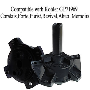 ALITZ Replacement Shower Faucet Cartridge Compatible with Kohler PART GP71969 VALVE MIXER KIT/Compatible for Kohler Models 151001 and 15102 Square plastic stems and O-ring and lubricant included.