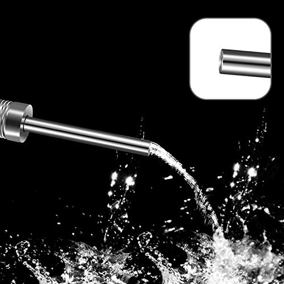 4 Pack Shower Enema System, VONDERSO 6-Foot Stainless Steel Shower Douche Kit with 2 Bathroom Handheld Nozzles & Regulator Knob for Most Shower Systems