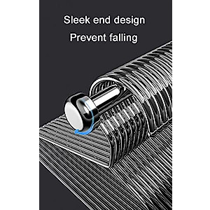 XINYUWIN Stainless Steel Clothes Hanger Storage Rack Organizer Wall Mount Adhesive OR Drilling Installation