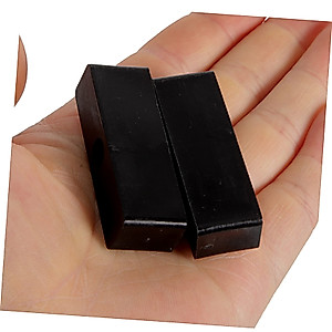 DOITOOL 40 pcs Windows Stoppers Inside Sash Office Sliding Stopper Security Bars Bar for Proof Door Adjustable Childproof Lock Keyless Window Locks Safety Home Black