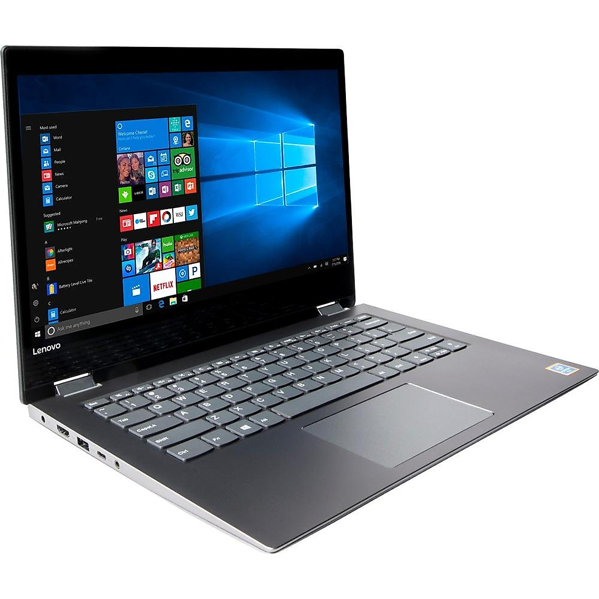 Lenovo IdeaPad 2 in 1-14 81CW - 14" HD Touch - Pentium 4415U - 4GB - 500GB HDD - Black