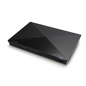 Sony BDP-S3200 Blu-ray DVD CD 1080p Full HD Disc Player With Built-in Wi-Fi and Streaming Apps, Plus HDMI Cable (Renewed)