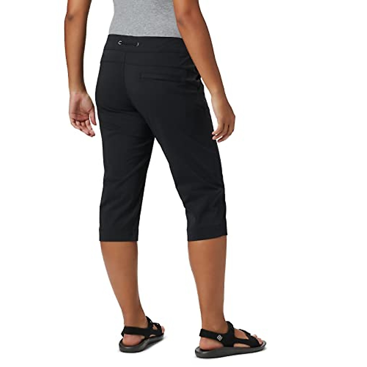 Columbia Women's Anytime Outdoor Capri Pants, Black, 16x18