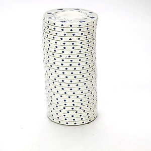 Brybelly Poker Chip Set with Acrylic Chip Tray, 100 Ct - 11.5g Lightweight, Blank Poker Chips with Card Suit Symbols and Poker Chip Holder - Rack Me Up Bundle, White